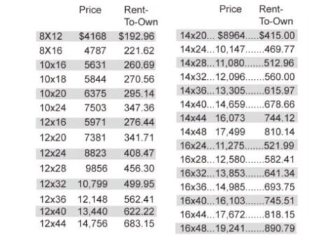 Cabins - Amish Portable Buildings Northwest Arkansas